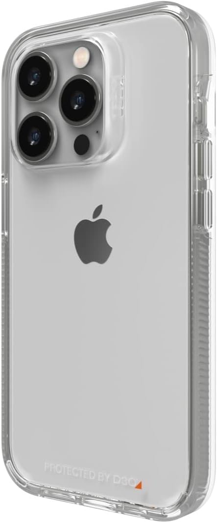 Amazon.com: Gear4 ZAGG Crystal Palace Clear Case for iPhone 14 Pro ...