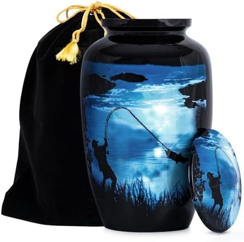 Inanosa Fishing Urns for Human Ashes Adult Male/Homme | Urne Funeraries ...