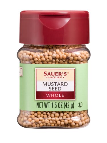 Amazon.com : Sauer's Mustard Seed, 1.5-Ounce Jar : Mustard Spices And ...