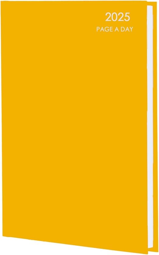 iTrend A4 Page a Day Colour Block Diary with Half Page Weekend - Lined ...