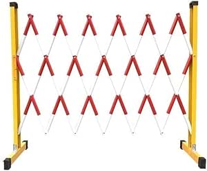 Amazon.com: EkiDaz Mobile Concertina Safety Barrier Retractable ...