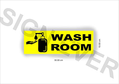 Buy SIGN EVER Washroom Sign Boards For Restaurant Hotel Bank Office ...