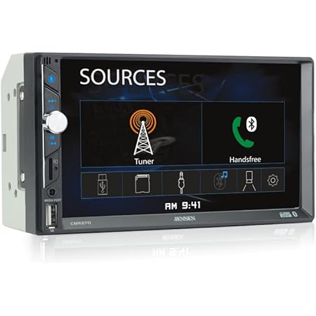 Amazon.com: Jensen CR271ML 7 inch LED Digital Multimeda Touch Screen ...