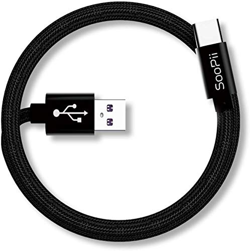 SOOPII Type C USB cable pure copper strong nylon braided USB-C Nylon ...