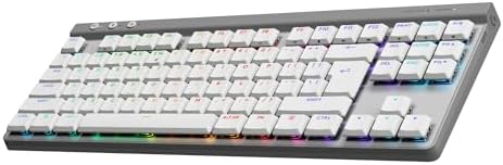 Logitech G G515 LIGHTSPEED TKL Wireless Flat Gaming Keyboard, US QWERTY ...