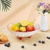 Amazon.com: Ceramic Fruit Bowl or Decorative Pedestal Bowl for Table ...