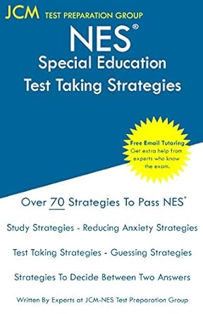 NES Special Education - Test Taking Strategies: NES 601 Exam - Free ...