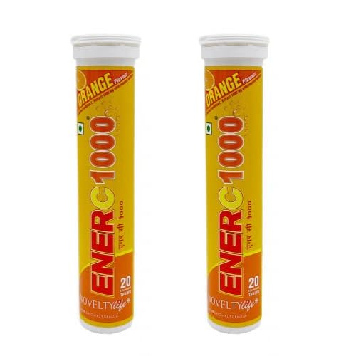 ENER C 1000 EFFERVESCENT TABLETS (Pack of 2) : Amazon.in: Health ...