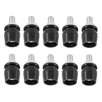 Amazon.com: 10pcs Universal Motorcycle License Plate Frame M6 Bolts ...