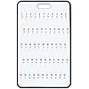 Amazon.com: SSWBasics Key Board with Self-Closing Tabs - 55 Hooks - 18 ...