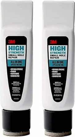 Amazon.com: 3M Small Hole Repair High Strength, All in One Applicator ...