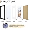 Amazon.com - decorUhome 8x10 Picture Frame, Set of 4, Black Engineered ...