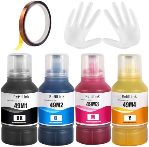 Amazon.com: Hiipoo 560ML T49M Sublimation Ink for Epson Surecolor F170 ...