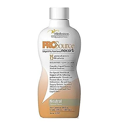 Amazon.com : ProSource NoCarb Liquid Protein, Neutral Flavor, 30 Ounce ...