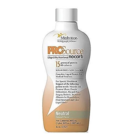 Amazon.com : ProSource NoCarb Liquid Protein, Neutral Flavor, 30 Ounce ...
