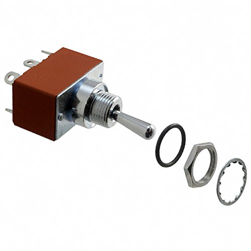 Toggle Switch, Maintained, DPDT, 20/10A: Electronic Component Toggle ...