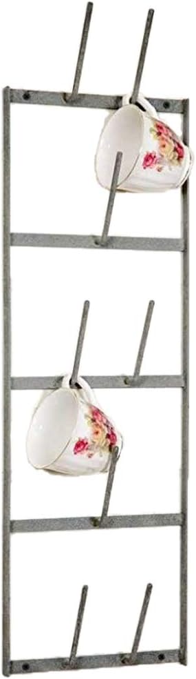 Amazon.com - Narrow Wine Bottle Dryer Wall Rack, Gray, 8" x 4" x 27"