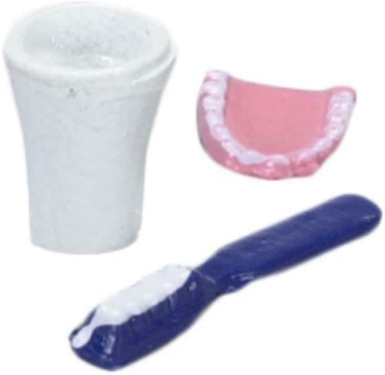 Amazon.com: Dollhouse Miniature Toothbrush Set : Toys & Games