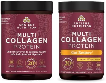 Amazon.com: Ancient Nutrition Multi Collagen Protein Powder, Unflavored ...