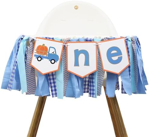 Amazon.com: Construction One High Chair Banner - 1st Birthday ...