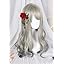 Amazon.com : aiyaya Long Curly Wig - Natural Synthetic Hair Wigs with ...