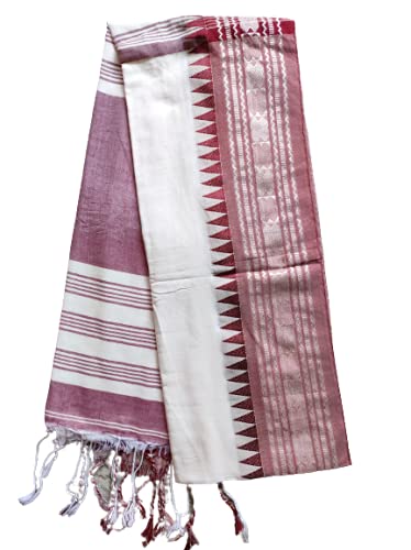 Buy Sari Kuthir Women Handwoven Pure Cotton Soft Light Weight Handloom ...