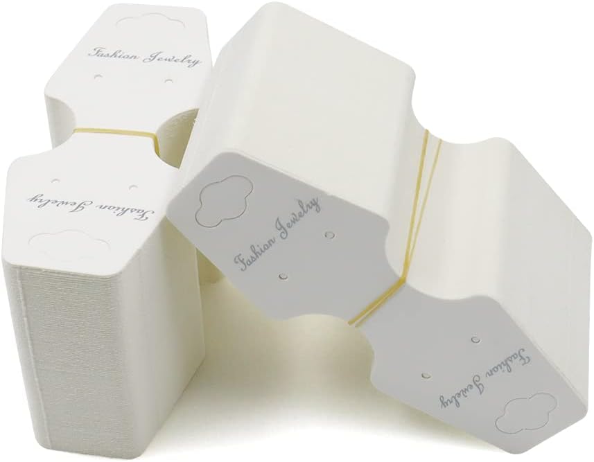 Amazon.com: Custom Earring or Necklace Hanging Cards,Personalized Text ...