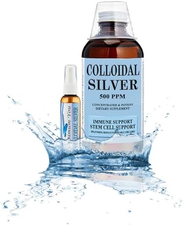 Amazon.com: Natural Path Silver Wings Colloidal Silver 500ppm (2,500mcg ...