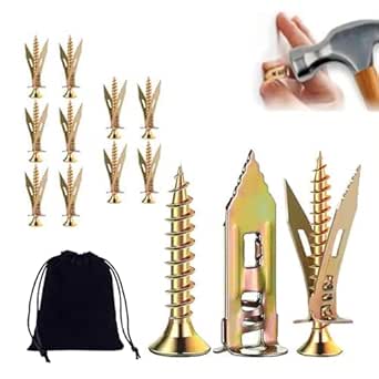 Eagerlyous Self Drilling Drywall Anchors with Screws Kit, 10/30/60 Pc ...