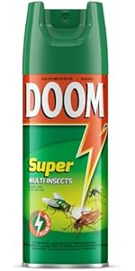 Doom Super Multi-Insects Aerosol 450ml: Effective Multi-Pest Control ...