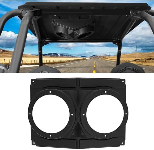 Amazon.com: MoGerTor UTV Roof Speakers Pod Enclosure, Roof Mount ...