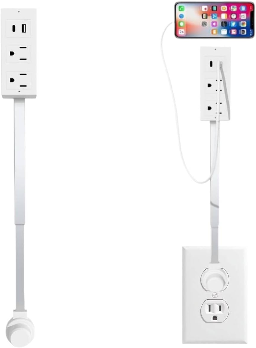Amazon.com: Electrical Outlet Expander. Power Socket Extender Features ...