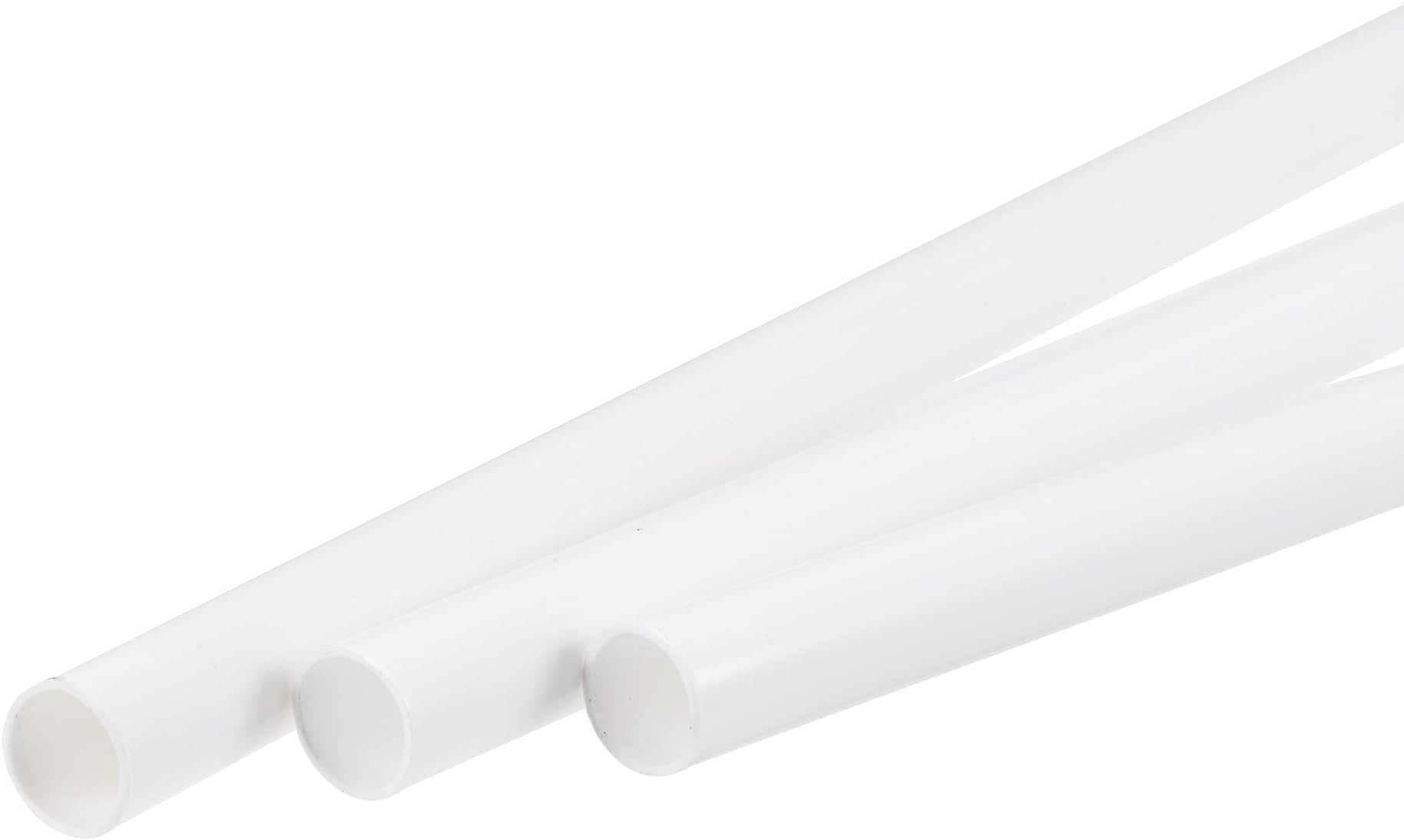 MECCANIXITY Plastic Model Tube ABS Round Tube 3/8" OD 10" White Easy ...
