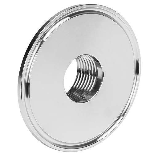 Snapklik.com : DERNORD Sanitary 3 Inch Tri Clamp To 1 Inch NPT Female ...