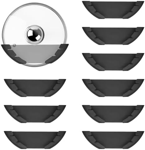 Amazon.com - Universal Pot Lid Organizer for Cabinet - Upgraded ...