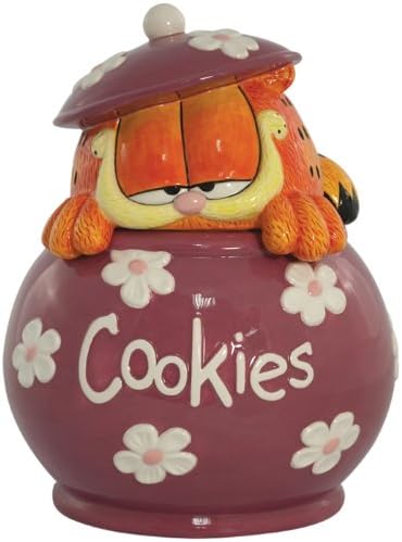 Amazon.com: Westland Giftware Garfield Cookies Cookie Jar, 9-1/2-Inch ...