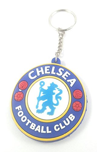 Key Era Football Club Chelsea Single Sided Rubber Keychain (Multicolour ...