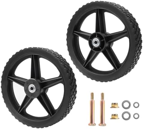 Amazon.com : Maxpower 335112 Plastic Spoked Wheel, 12 Inch (Actual ...