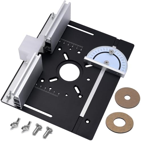 PEESHON Router Table Insert Plate,Milling Table Insert Plate,Aluminum ...