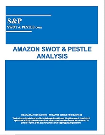 Buy Amazon Inc. SWOT & PESTLE Analysis Book Online at Low Prices in ...