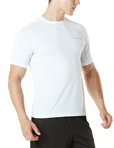 TSLA Men's (Pack of 1) FlexDri Short Sleeve T-Shirt Athletic Cool ...