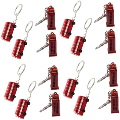 Amazon.com: LUOEM London Keychain UK Flag Metal Keychain Souvenir ...