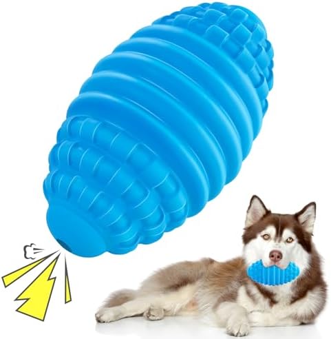 Pet Supplies : DAOZIJI Tough Squeaky Dog Toys for Aggressive Chewers Large Breed, Indestructible ...