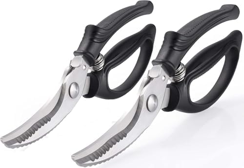 Amazon.com: Heavy Duty Poultry Shears - Kitchen Scissors for Cutting ...
