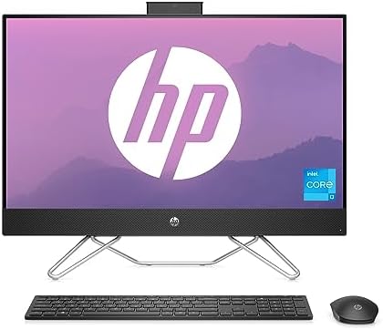 HP All-in-One PC 12th Gen Intel Core i3-1215U 27inch(68.6 cm) IPS Anti ...