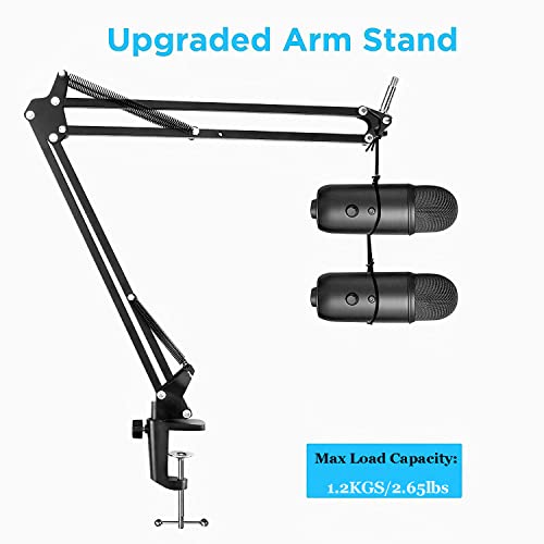 Snapklik.com : For Blue Yeti Microphone Boom Arm, YUZUHOME Adjustable ...