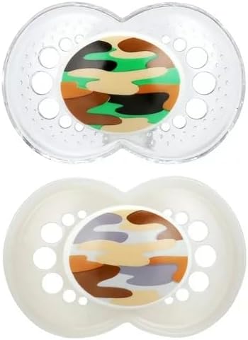 Amazon.com : MAM Original Baby Pacifier, Nipple Shape Helps Promote ...