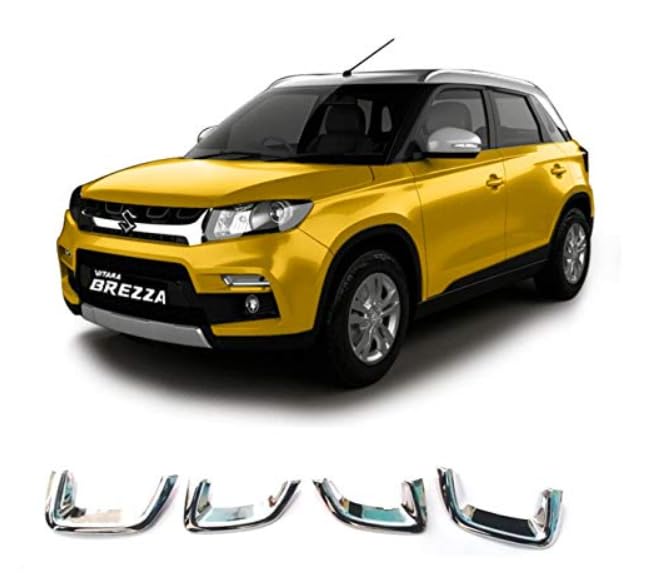 Car Chrome Front Grill Cover U Type for Maruti Suzuki Vitara Brezza old ...