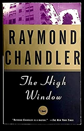 Amazon.com: The High Window (Phillip Marlowe): 9780241980651: Chandler ...