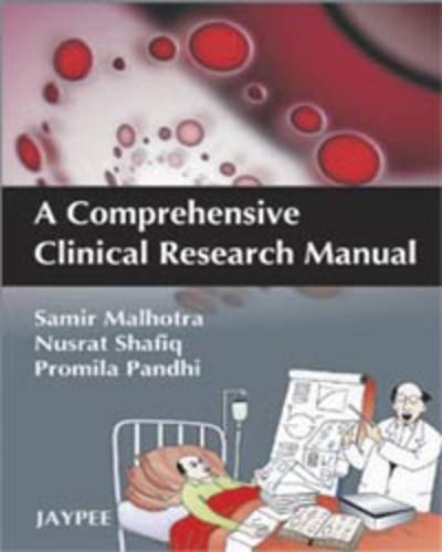 A Comprehensive Clinical Research Manual: 9788184484328: Medicine ...